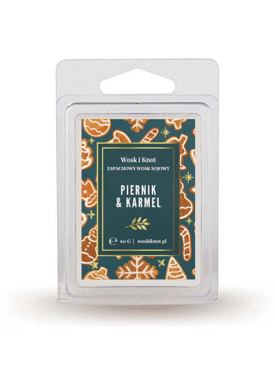 Wosk zapachowy sojowy do kominka PIERNIK & KARMEL | ZAPACHY DO DOMU \ WOSKI ZAPACHOWE Święta ...